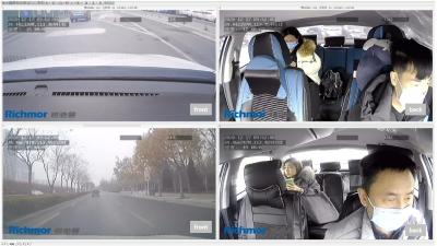 Cina DSM ADAS Camera 4G WIFI GPS Car Black Box Per Veicolo Truck Bus Invertire Dashcam in vendita