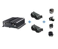 China 3D Passenger Counting Solution 8CH HD Mobile DVR Kit With 2CH Alarm Output for sale