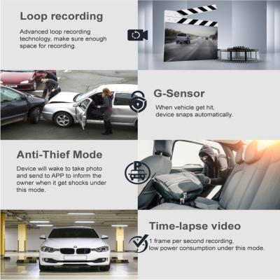 Cina 3CH Full HD High Resolution Truck Car Recorder con registrazione in loop in vendita