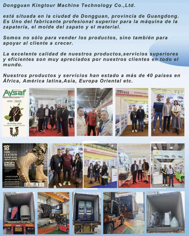 Production line of automatic rotary shoe making machines