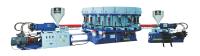 Quality 2 Color Direct Injection Sports Shoe Making Machine DIP Shoe Making Machines for sale