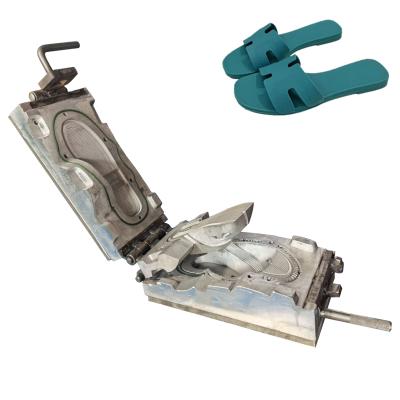 China ODM Plastic Shoe Mold Aluminum and Steel Slipper Mold For Rotary Machine Making Plastic Shoe for sale