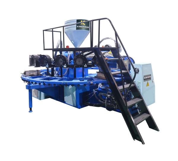 Quality 1 Color Slipper Moulding Machine Rotary PVC Chappal Making Machine 380V / 220V for sale