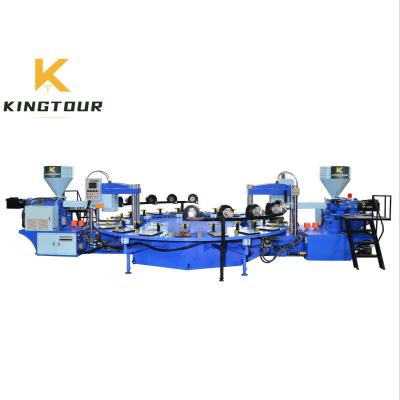 Cina Macchina per stampaggio suola 380V / 220V Rotativa Bicolore per suole in TPR in vendita