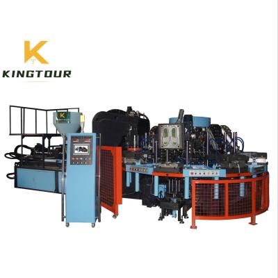 China 12 Station Shoe Sole Making Machine Two Color PVC TPR TPU Sole Injection Molding Machine for sale