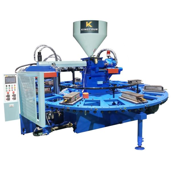 Quality Rotary PVC Slipper Making Machine 24 Station Blowing Slipper Machine for sale