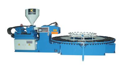 China PP-Schuhschuhformmaschine Rotationsschuhschuhmachmaschine 380V / 220V KT-656 zu verkaufen