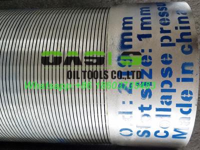 China DIN4922 stainless steel 304 wedge wire Johnson screens for sale