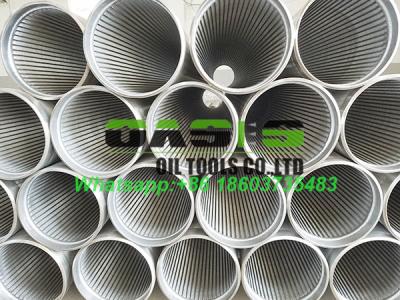 China 2017 new type trapezoidal Johnson stainless steel wedge wire screens for sale