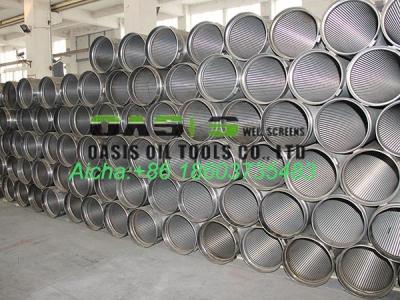 China Bevel Ends Stainless Steel 304L Water Well Drilling Sand Filter Manufacturer for sale