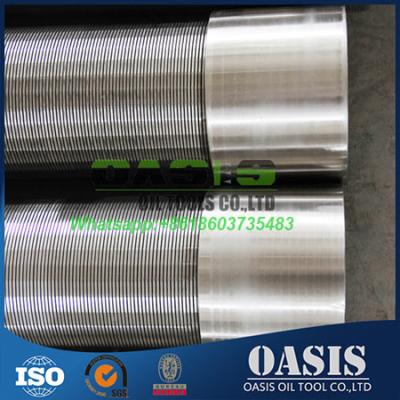 China Stainless steel Johnson type water well filter screens factory for sale