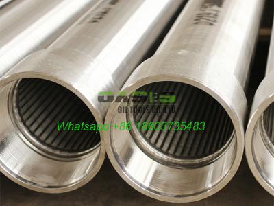 China 6 5/8inch OASIS Stainless Steel 304 Wire Wrapp Well Screens/Wedge Wire Johnson Screens for sale