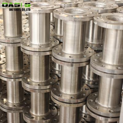 China Stainless steel 304304L/316 double flange welded pipe flange fitting pipe for sale