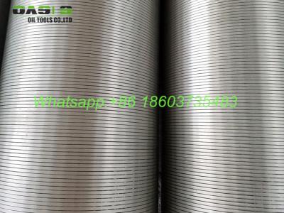 China Stainless steel 316L Johnson type well screens for water treatment usage for sale
