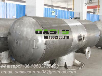 China Lake Water Indrawing T Style Johnson  Wedge Wire Passive Intake Screens for sale