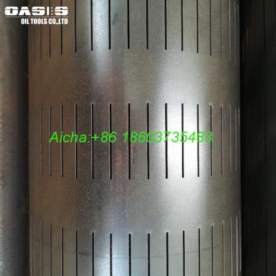 China 8inch Water Well Seamless Steel Laser Cutting Slotted Casing Pipe for sale