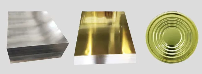 Ba/Ca Electrolytic Mr SPTE SPCC Tinplate for Food Can