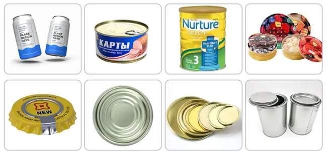 Ba/Ca Electrolytic Mr SPTE SPCC Tinplate for Food Can