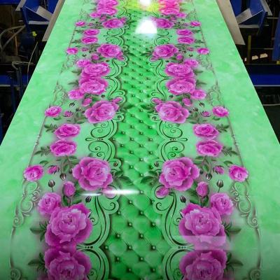 Cina JIS G3312 ha galvanizzato il modello di fiore d'acciaio della bobina PPGI PPGL 0.3mm in vendita