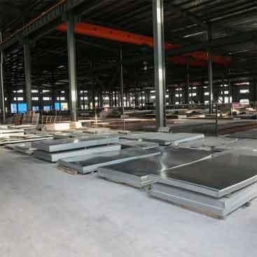 China ASTM A283 Galvanised Steel Plate 6mm Thick Minimal Spangle for sale