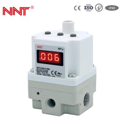 中国 電磁弁が付いている0.5% FSの電気空気の調整装置0.2-1.0MPa 販売のため