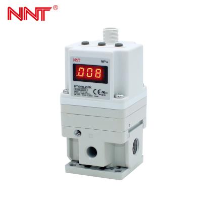 China Aluminium Elektrische Pneumatische Regelgever 2000 Drukregelaar 24 VDC van de Reekslucht Te koop