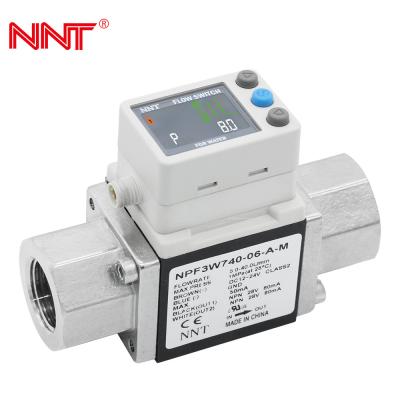 China NPF3W7 3 color Digital Water Flow Meters , NPF Pneumatic Flow Sensor for sale