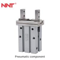 China Single Acting Parallel Pneumatic Gripper Clamping Robot Air Cylinder for sale
