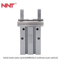 China Sliding Finger Parallel Pneumatic Gripper Double / Single Acting for sale