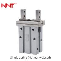 China NNT Parallel Pneumatic Linear Gripper Air Clamping Force CE approval for sale