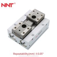 China Slim Pneumatic Gripper Cylinder Double acting with Medium Stroke for sale