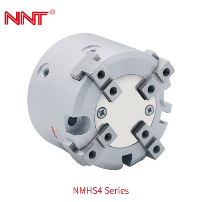 Cina Tipo parallelo materiale di alluminio della pinza di presa pneumatica del robot di NMHS4 in vendita