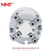 China Round Objects Pneumatic Cylinder Gripper 4 Jaw Easy Maintenance for sale