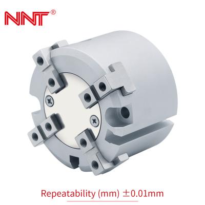 Cina Precisione agente della pinza di presa pneumatica rotatoria di 4 mandibole doppia cilindrica in vendita