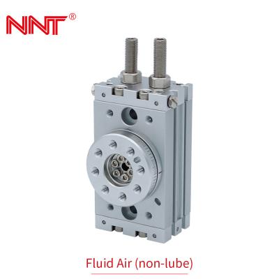 China M5 x 0.8 Rotary Air Cylinder , Arbitrary Adjustment Small Pneumatic Cylinder for sale