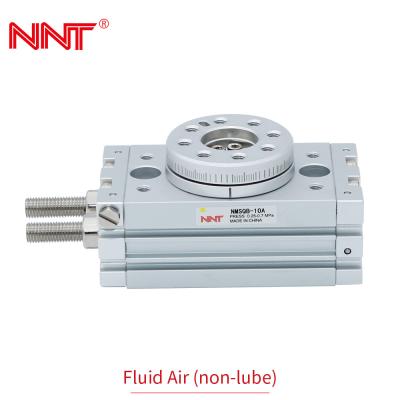 China M5 x 0.8 Rotary Air Cylinder , Arbitrary Adjustment Small Pneumatic Cylinder for sale