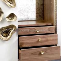 China Solid Wood Foldable Storage Cabinet Entry Console Table Modern Accent Design for sale