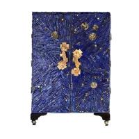 China Vintage Light Luxury Solid Wood Storage Cabinet Multi Purpose Entry Design for sale