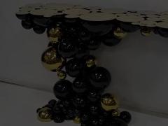 Modern Bubble Console Table Luxury Entryway Decor