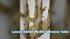 Luxury Italian Marble Entrance Hall Furniture