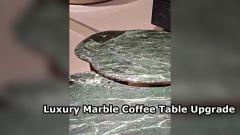 Luxury Marble Coffee Table Elegant Living Room Decor