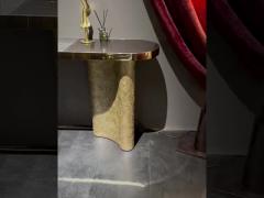 Modern Marble Entryway Table Luxury Home Decor Solution