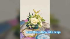 Luxury Modern Marble Coffee Table for Elegant Living Rooms