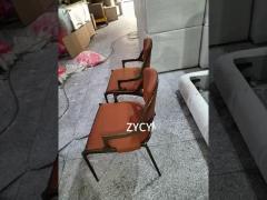 Luxury Retro Leather Dining Chairs for High End Restaurants