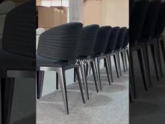 Minimalist PU Leather Dining Chair Elegant Home Upgrade
