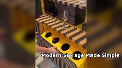 Modern Folding Storage wine cabinetfor Stylish Living Rooms
