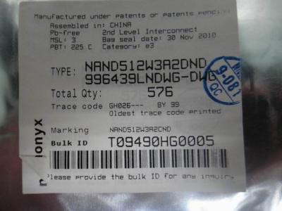 China NAND512W3A2DND  IC chips for sale