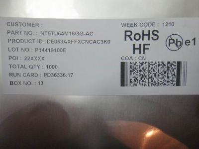 China NT5TU64M16GG-AC  IC chips for sale
