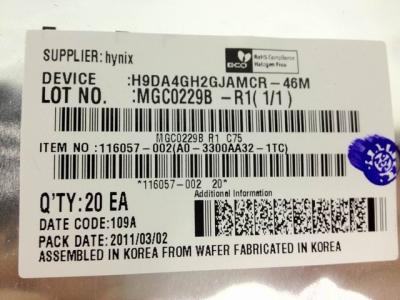 China H5MS5162EFR-J3M IC chips for sale