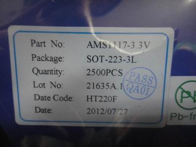 China AMS1117-3.3V IC chips for sale